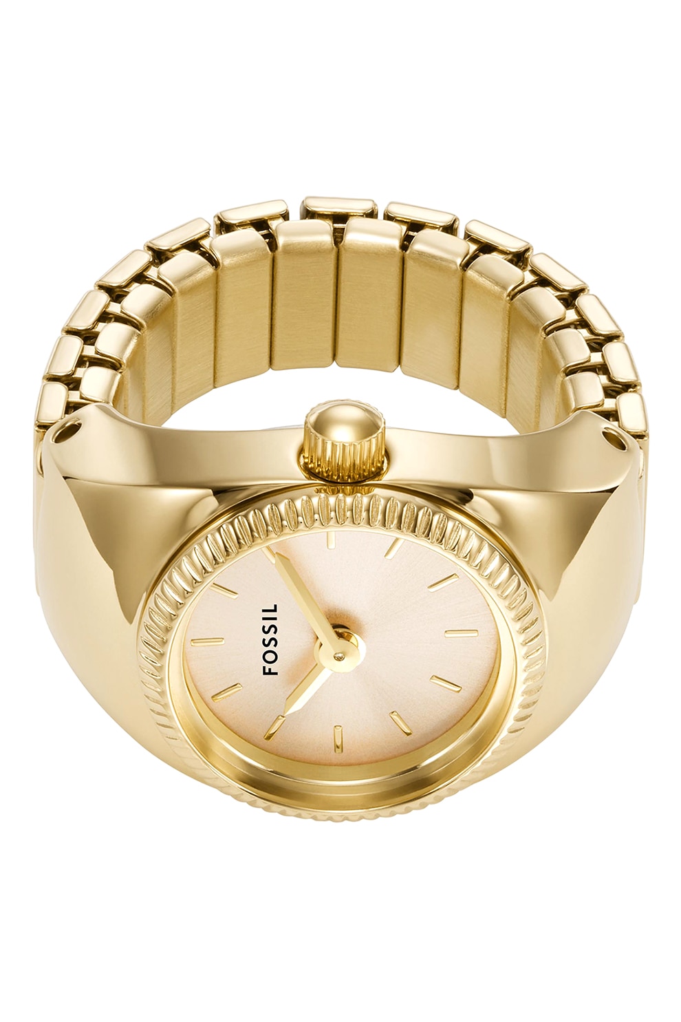 Fossil, Inel-ceas rotund, Auriu - eMAG.ro