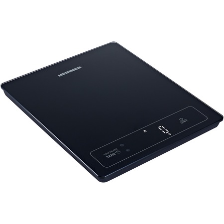 Cantar de bucatarie inteligent Heinner HKS-SM15BK, 15kg, sticla securizata 4mm, functie ...