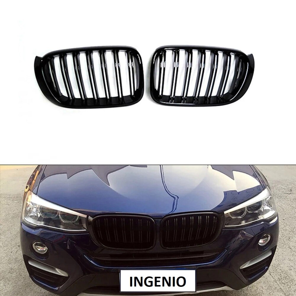 Set 2 Grile Nari Duble M Look compatibile cu BMW X3 X4 F25 F26 Model ...