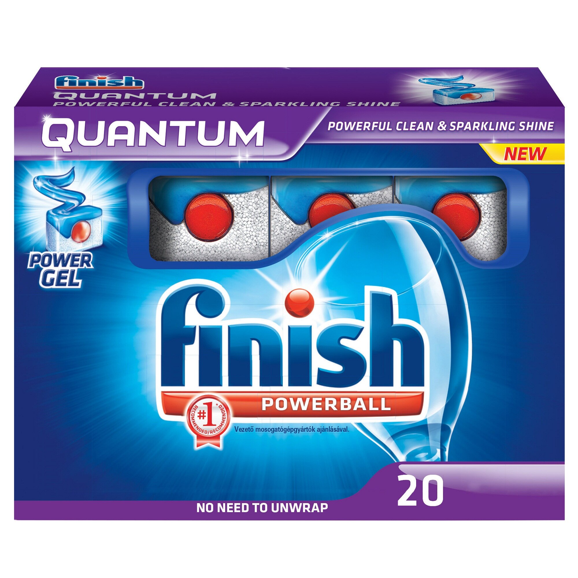 Tablete Finish Quantum, 20 buc, 430 g - eMAG.ro