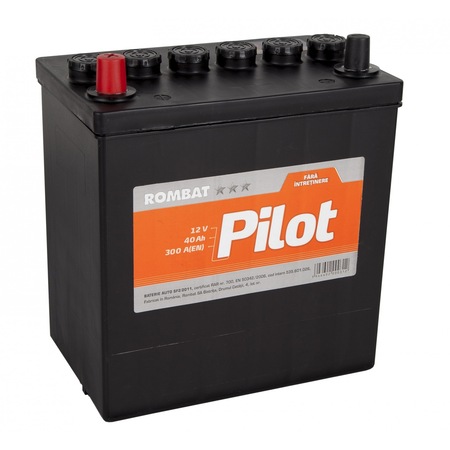 Baterii auto Rombat Pilot 40Ah 300A 12V - eMAG.ro