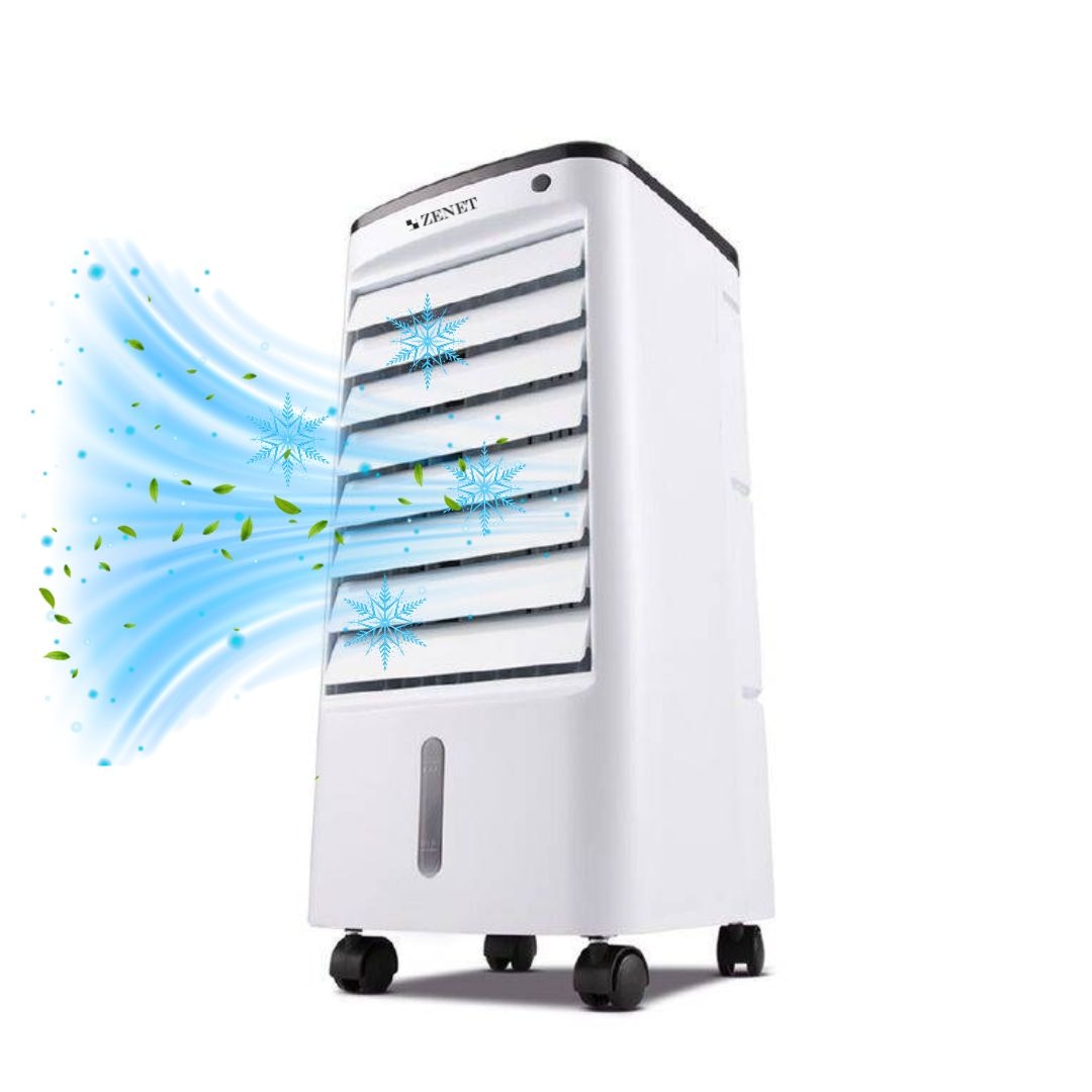 Преносим мобилен охладител за въздух Air Cooler ZENET ZET - eMAG.bg