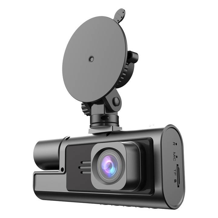 Camera Auto Tripla de bord Full HD 1080P VisionHub®, WIFI, G-Senzor ...