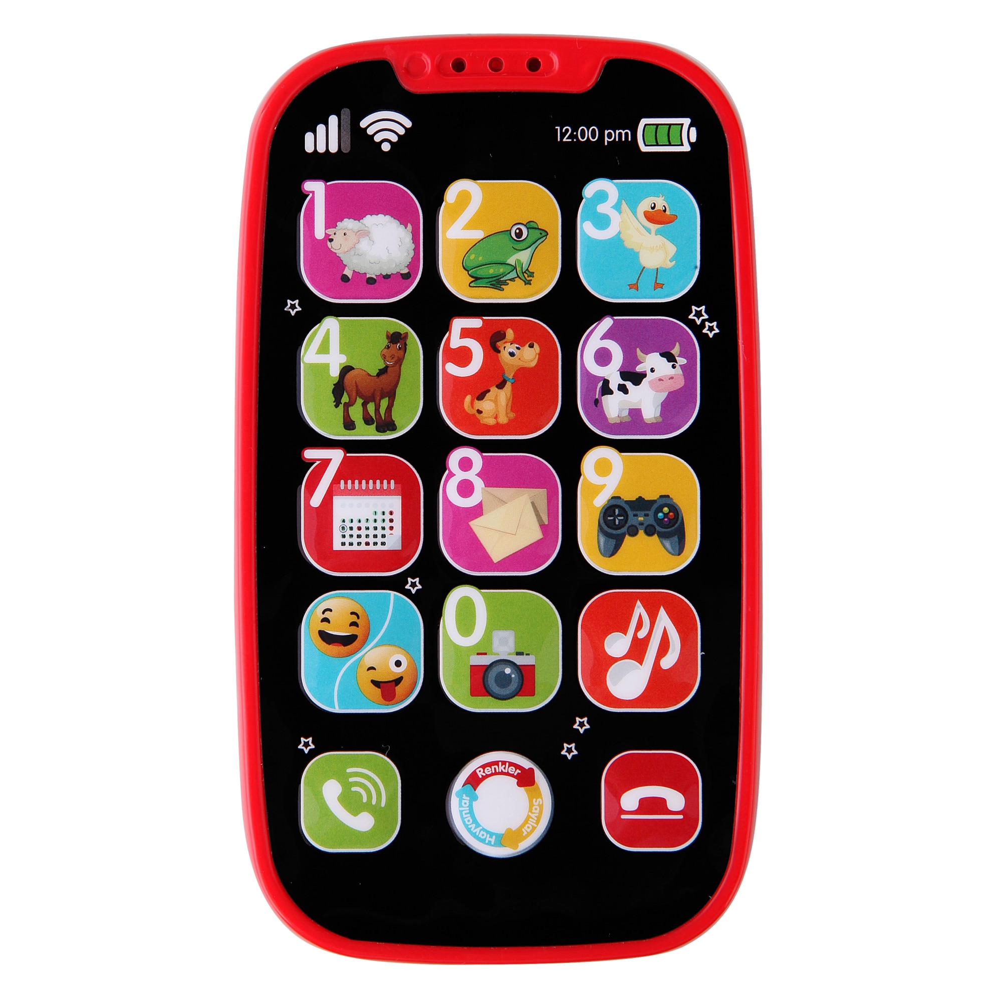 Telefon interactiv copii, limba turca, rosu, LC - eMAG.ro