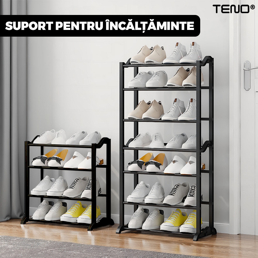 Pantofar tip Raft Teno®, pentru incaltaminte, 10 niveluri, capacitate ...