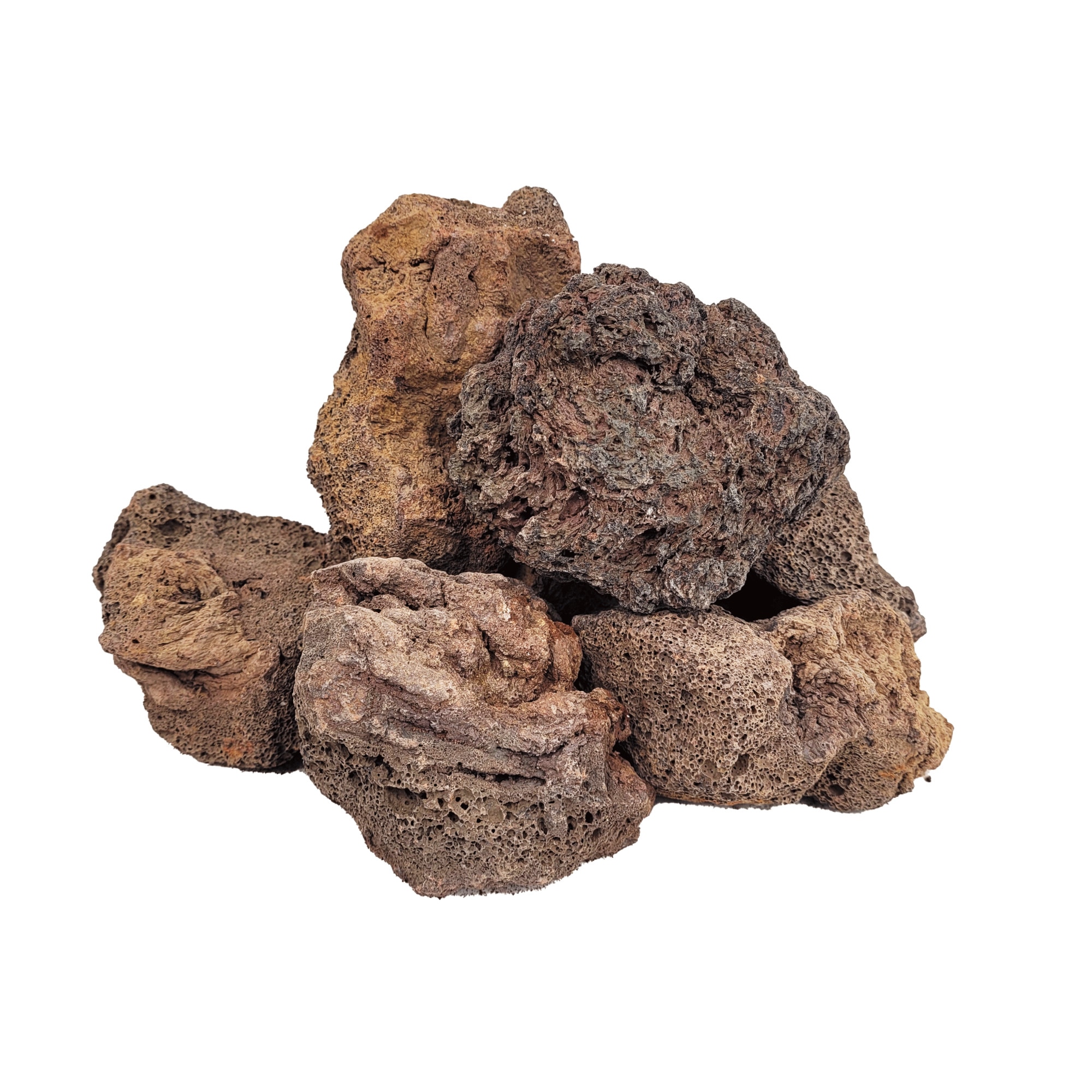 Pietre decor acvarii si terarii, Wio, Bam Lava Nano Rocks, 2 kg, 1-10 ...