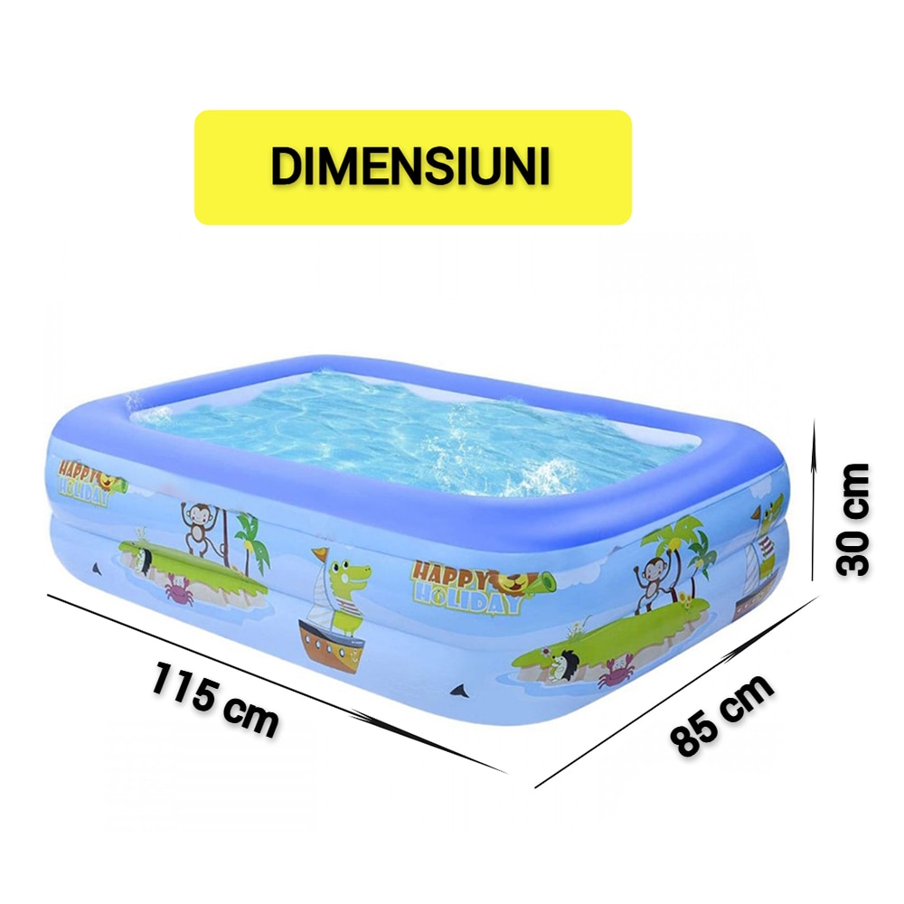 Piscina Gonflabila SIKS Pentru Adulti si copii M, De Exterior / Gradina ...