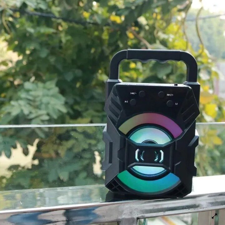 Boxa portabila Barste, cu Bluetooth, Barste, Radio FM, 17cm x 10cm x ...