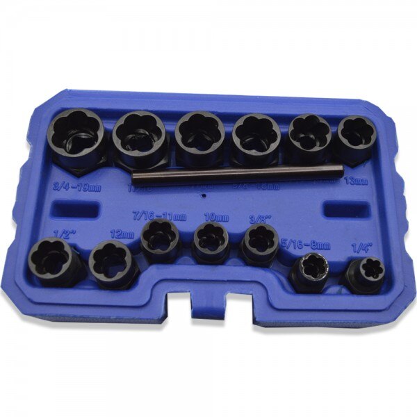 Trusa tubulare, extras suruburi, prezoane, piulite, 13 piese - eMAG.ro