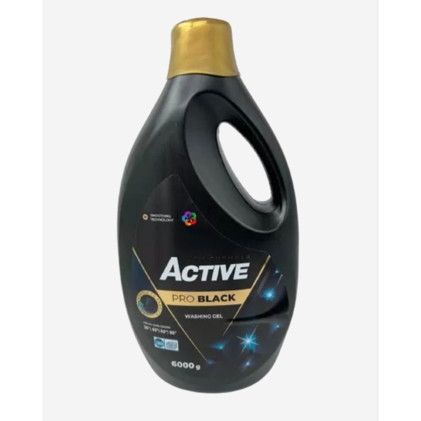 Active detergent lichid gel Pro Black 120 spalari 6000 gr - eMAG.ro