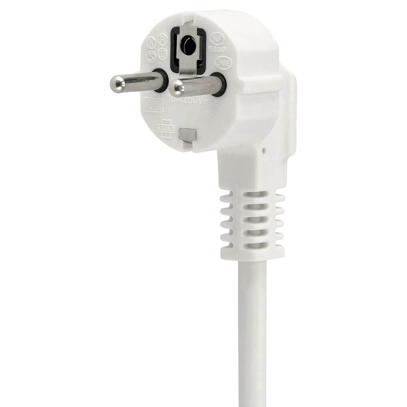 Extensie cu intrerupator 5m, 5 x priza 230V, alb - eMAG.ro