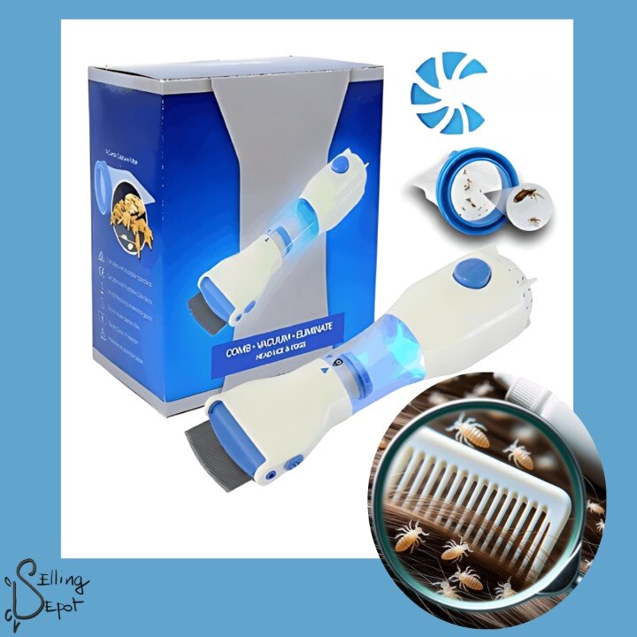 Pieptene electric pentru paduchi, Selling Depot®, cu fir - eMAG.ro