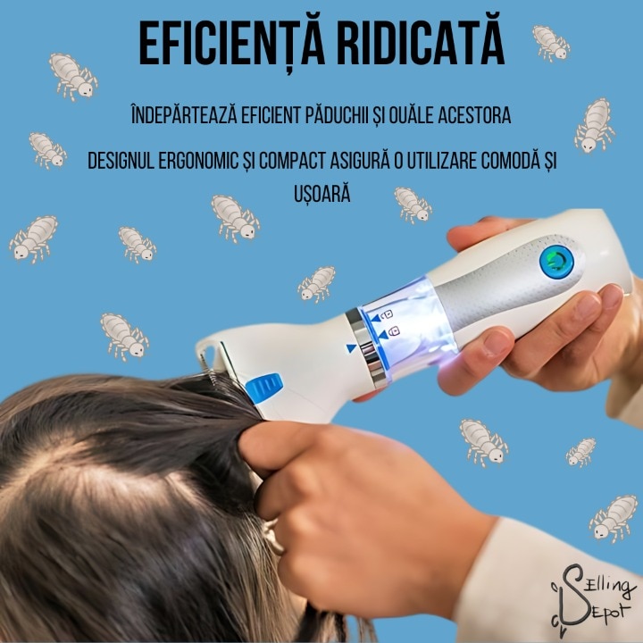 Pieptene electric pentru paduchi, Selling Depot®, cu fir - eMAG.ro