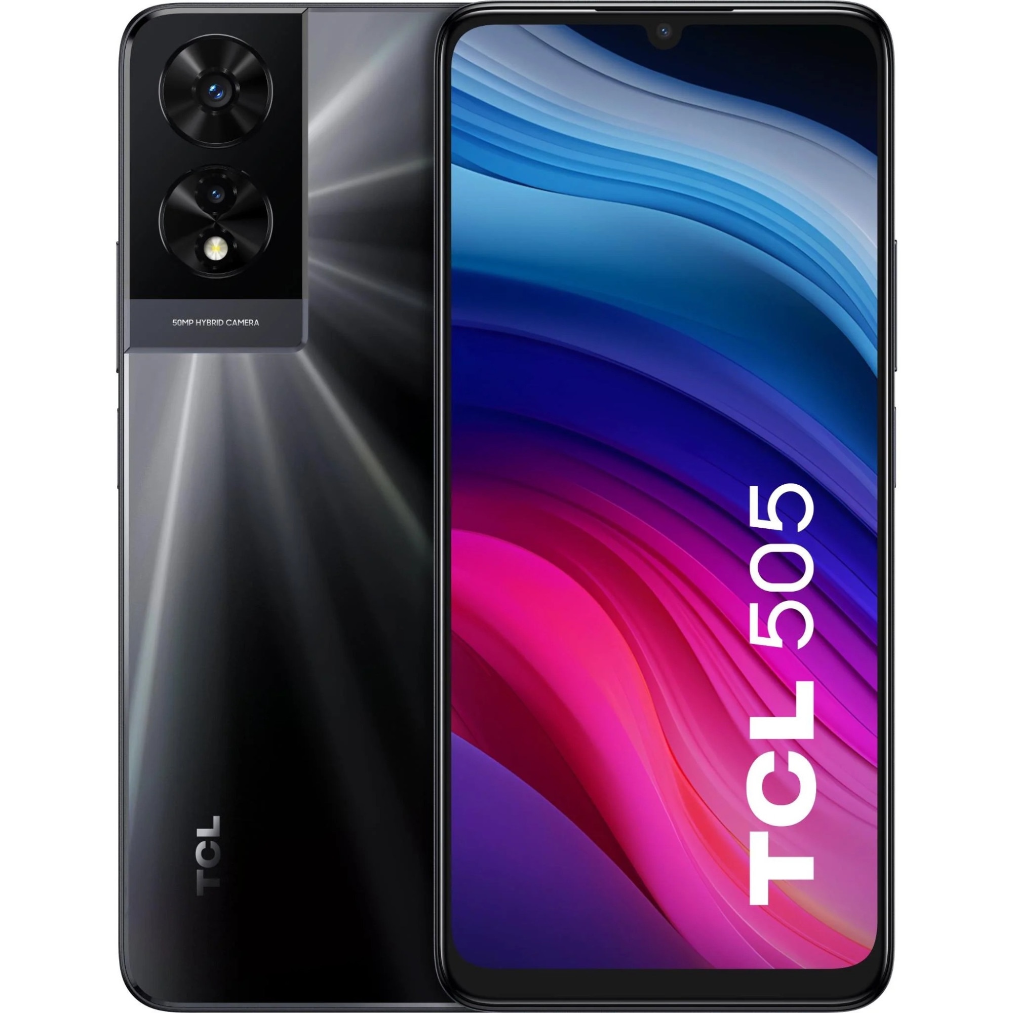 Smartphone TCL 505, Dual SIM, 4GB, 128GB, Space gray - eMAG.ro