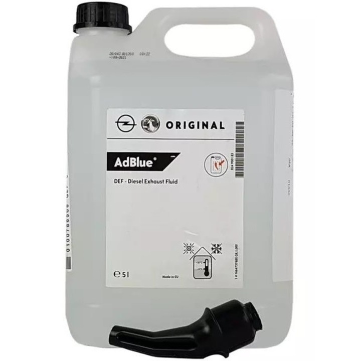 Aditiv original AdBlue GM OPEL/CHEVROLET Diesel Exhaust Fluid, volum 5 litri - eMAG.ro