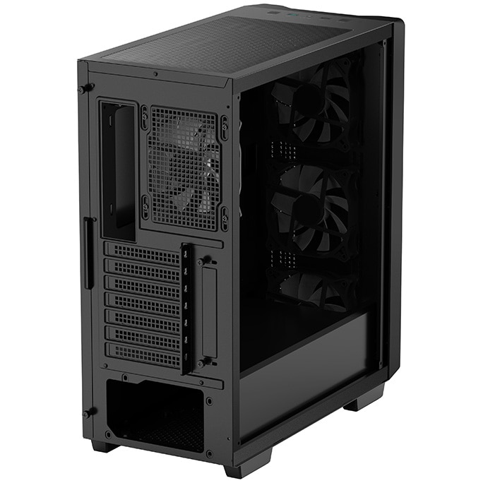 Carcasa DeepCool CC560 V2, Mid-Tower, fara sursa, ATX negru - eMAG.ro