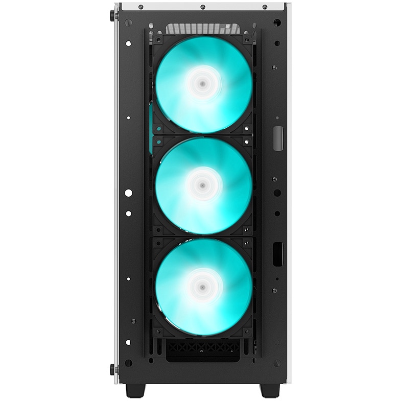 Carcasa DeepCool CC560 WH V2, Mid-Tower, fara sursa, ATX alb - eMAG.ro