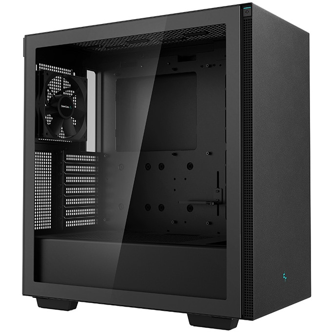 Carcasa DeepCool CH510, Mid-Tower, fara sursa, ATX negru - eMAG.ro