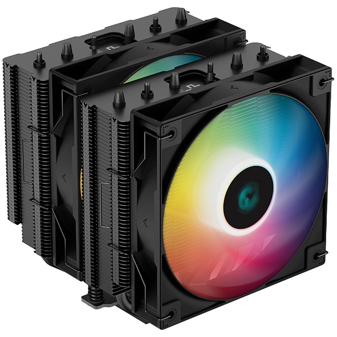 Cooler DeepCool AG620 BK ARGB, 120mm, cu aer, skt. Intel/ AMD ...