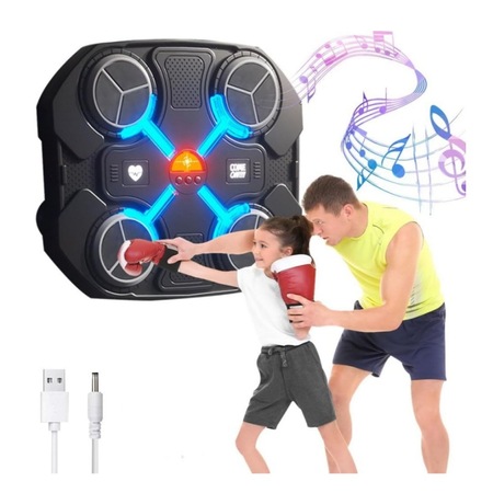 Aparat de box muzical cu Bluetooth pentru copii, BOMSTOM, tampon ...