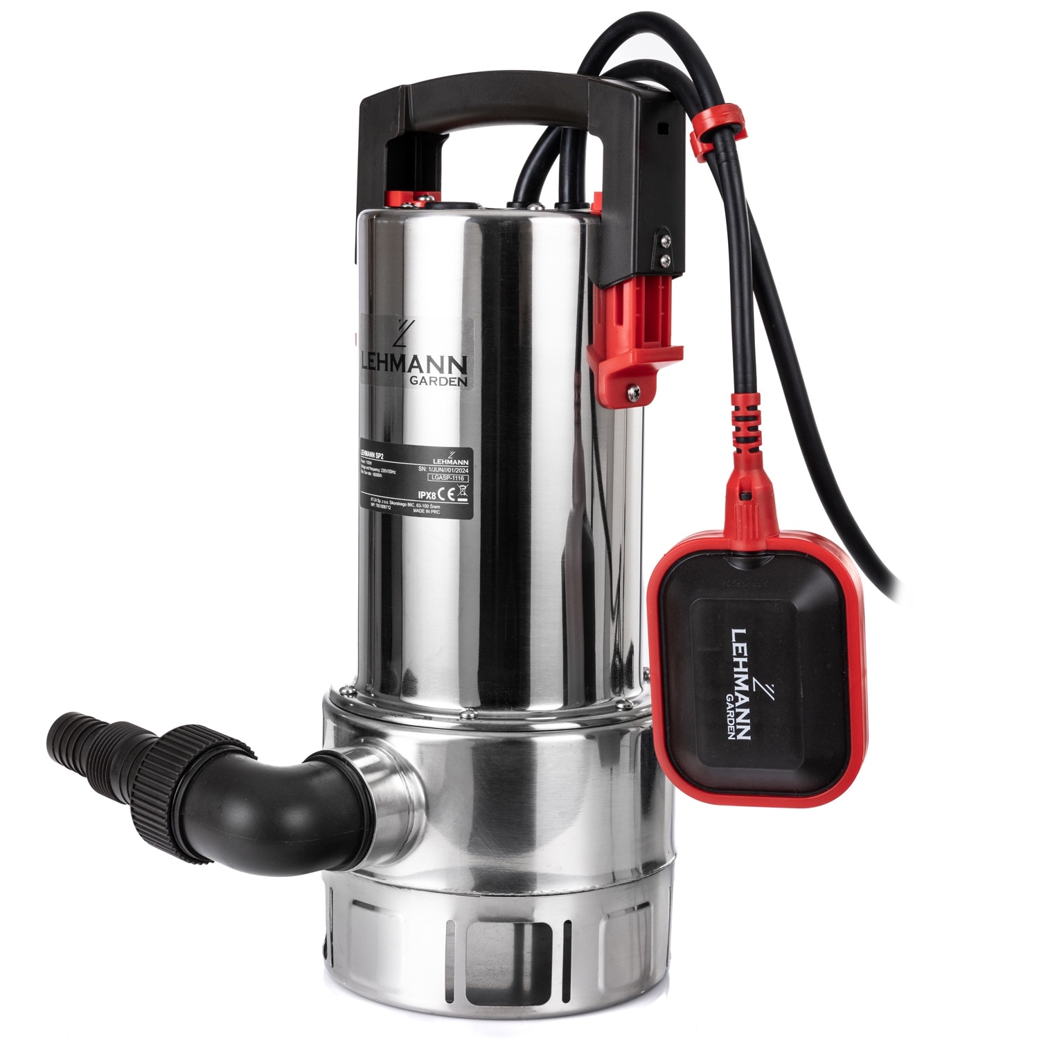 Потопяема помпа за мръсна и чиста вода, Lemann SP2, 1100W, 16500 l/h, 1 ...