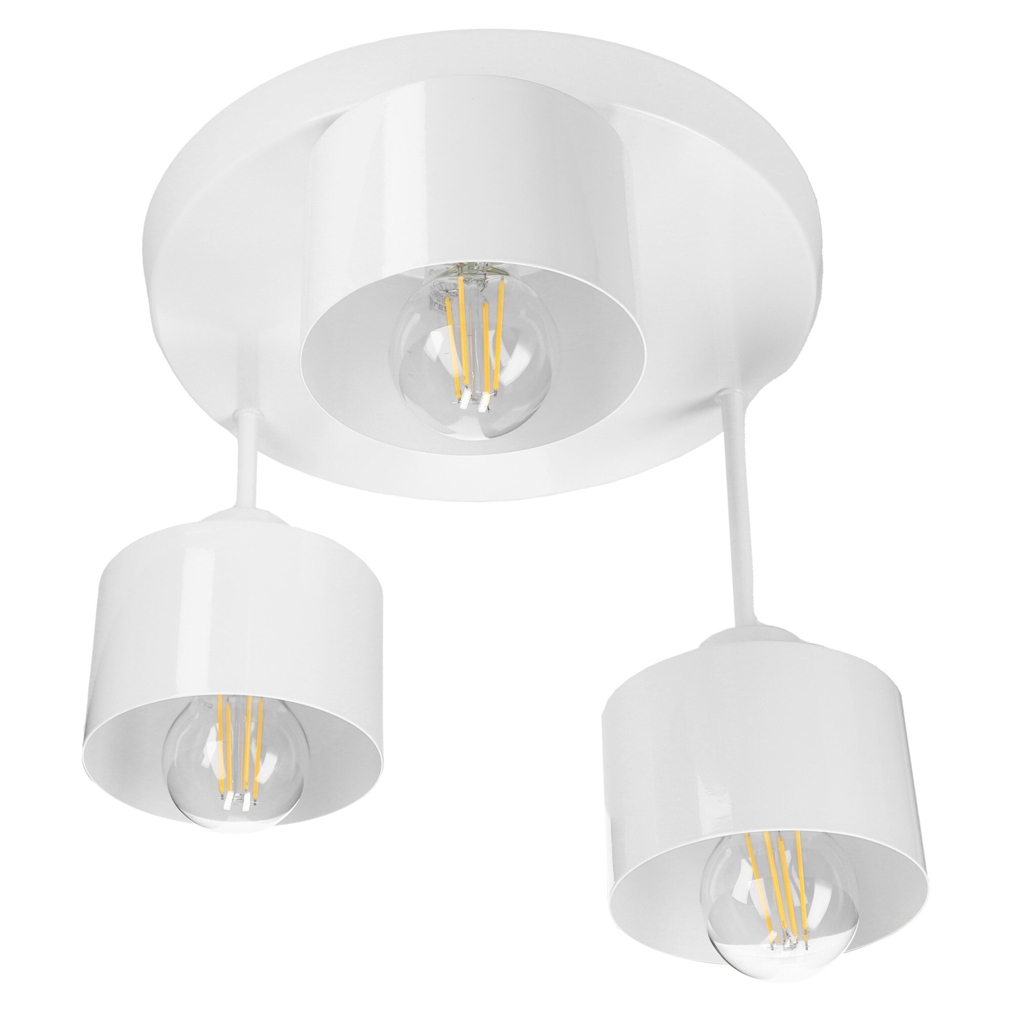 Candelabru, LED, alb, aspect modern, economiseste energie, 3 surse de ...