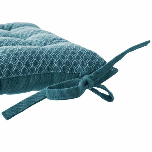 Ватирана възглавница за сядане OTTO с кант, 38 x 38 см, тюркоазена ...