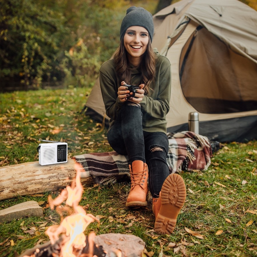 Radio Portabil Retoo KK-228 cu Mufa Casti AUX Jack 3.5mm si Antena ...