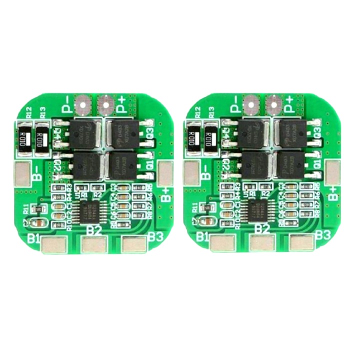 Set 2 module de incarcare BMS, 4S 20Ah, 16.8v cu Protectie Baterii Li ...
