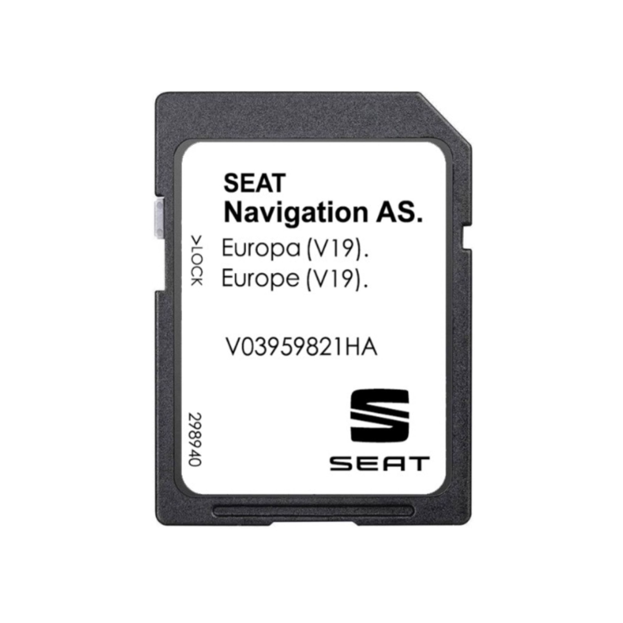 Card navigatie SEAT Leon, Ibiza, Arona, Ateca, Alhambra Navi System ...