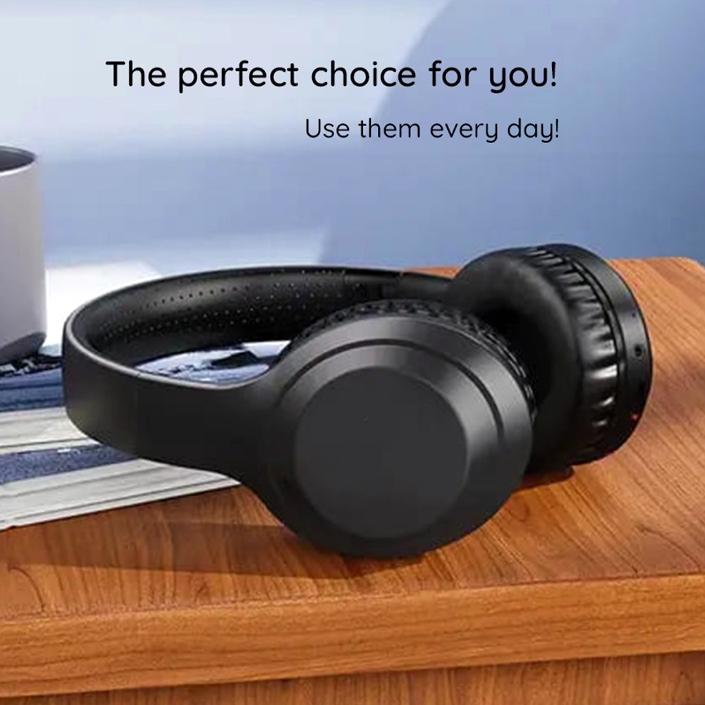 Casti Bluetooth on-ear, Active Noise Cancellation Tech, Wireless ...