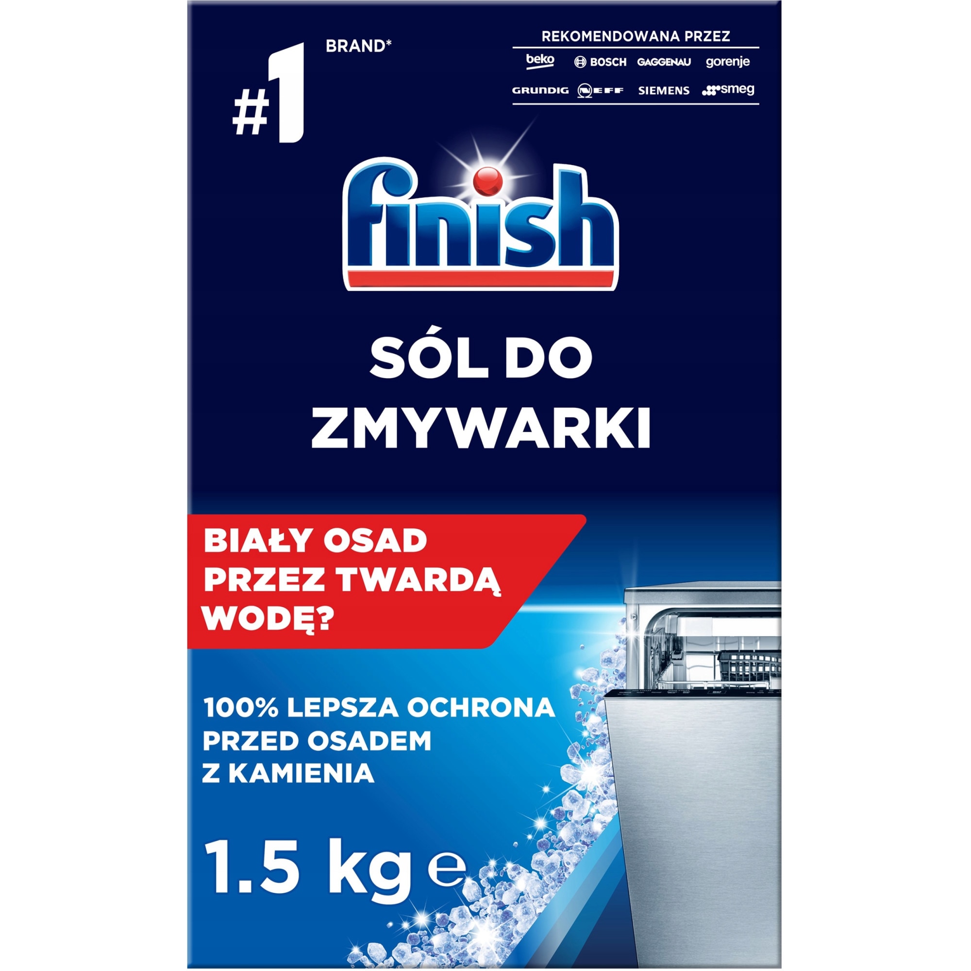 Só/öblítő/tisztító folyadék szett, mosogatógéphez, Finish, 1,5 kg, 400 ...