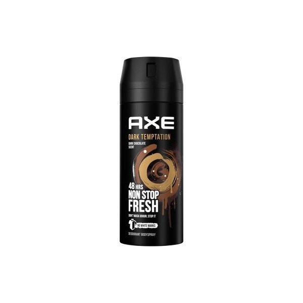 Set 3 deodorante spray barbati, Axe, protectie 48 h, parfum ciocolata ...