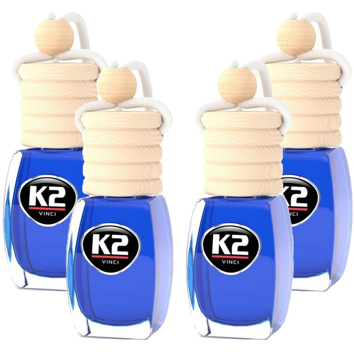 Set 4 Odorizante Auto K2 Vento Fresh, Design Modern - eMAG.ro