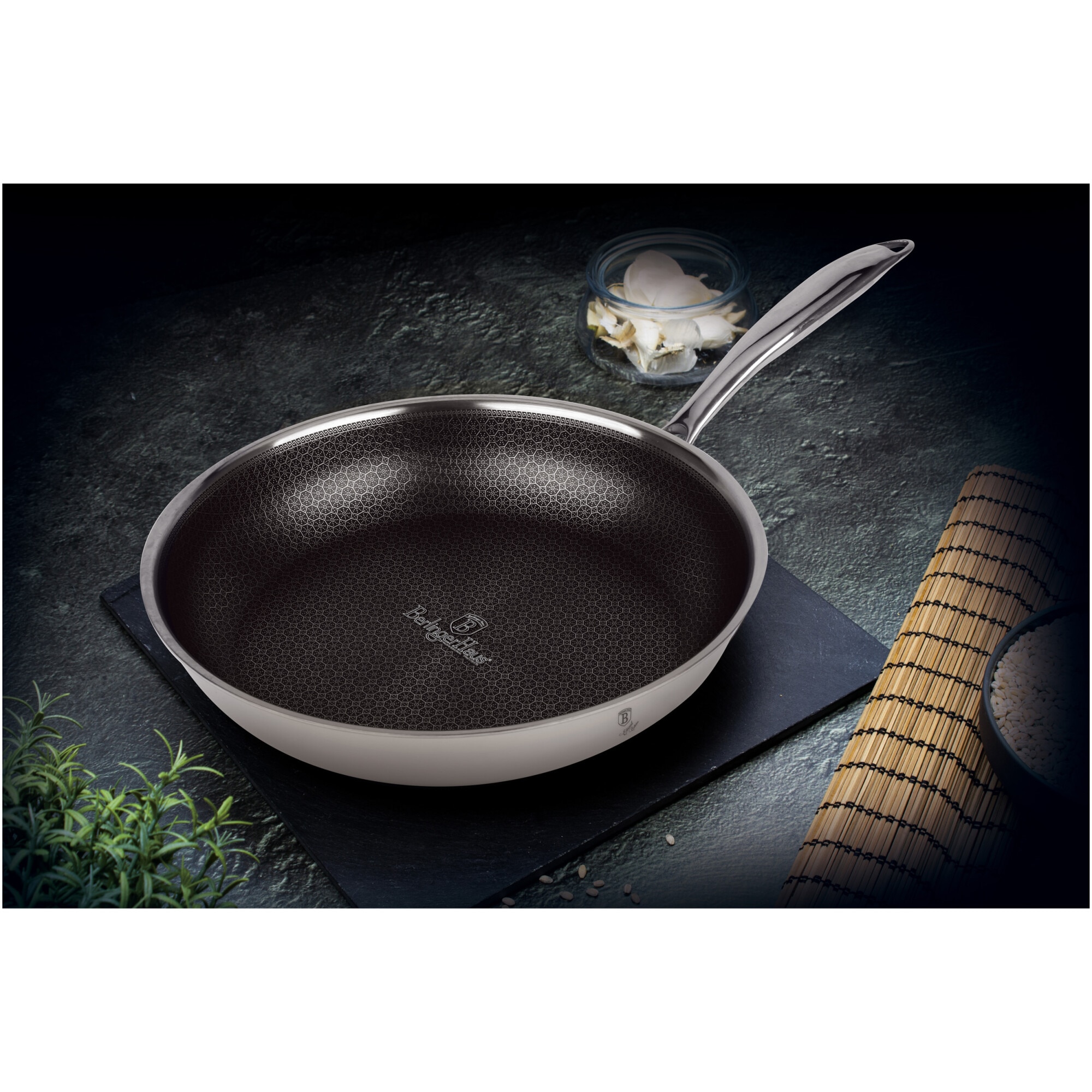 Berlinger Haus Eternal serpenyő, karcmentes felület, rozsdamentes acél ...