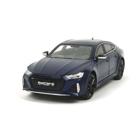 Masina metalica Audi RS7, Albastru, 1:24, Fara ambalaj - eMAG.ro