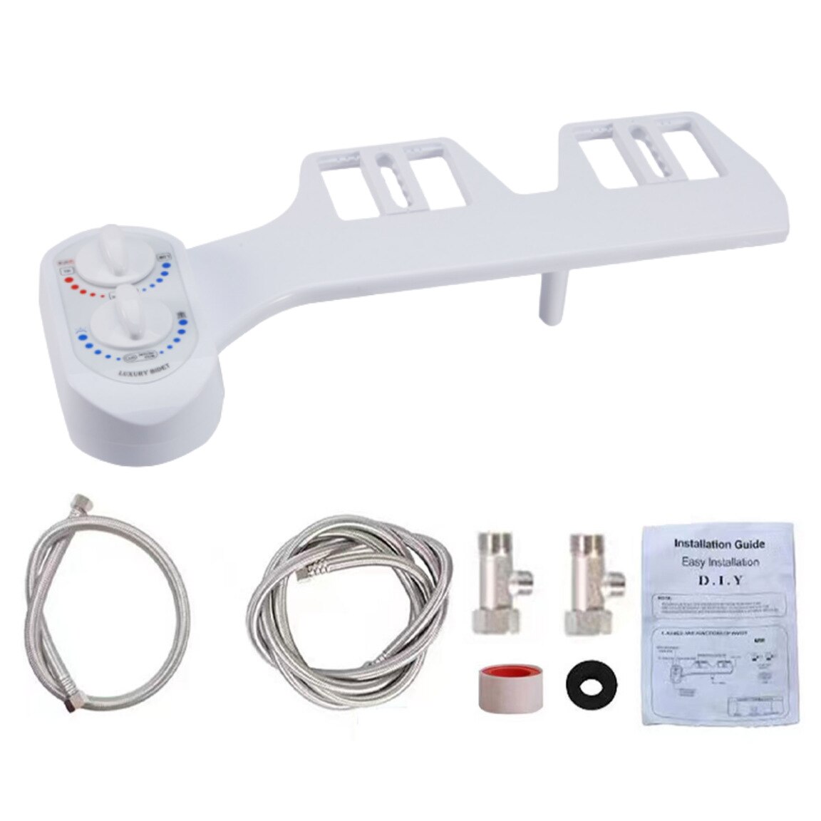 Bideu non electric, MOSMAOO®, Functie De Apa Calda Si Rece, Presiunea ...