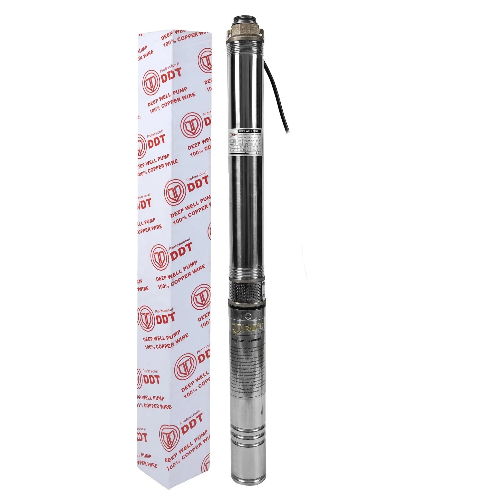 Pompa Submersibila Inox Professional 3SDM3/14, 1100W, Debit 5 mc/h ZEP ...