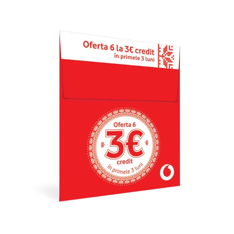 Cartela Vodafone SIM 3 Euro Regional - eMAG.ro