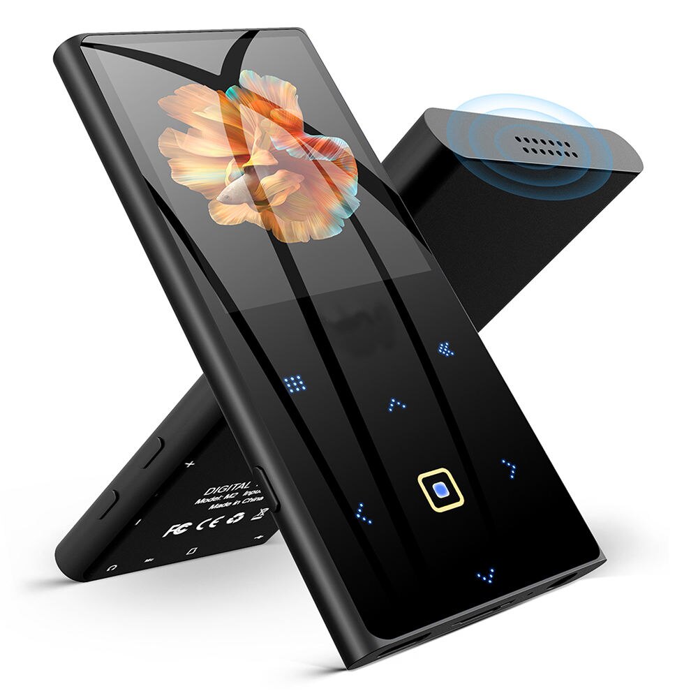 MP3 Player portabil LUKETO®, Cu touchscreen, sunet HiFi, Display 2.4 ...