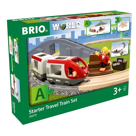 Комплект за игра Brio - Влакче за начинаещи - eMAG.bg