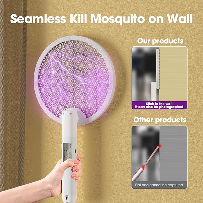 Paleta electrica Anti Insecte Aurov®, muste si tintari, Reincarcabila ...