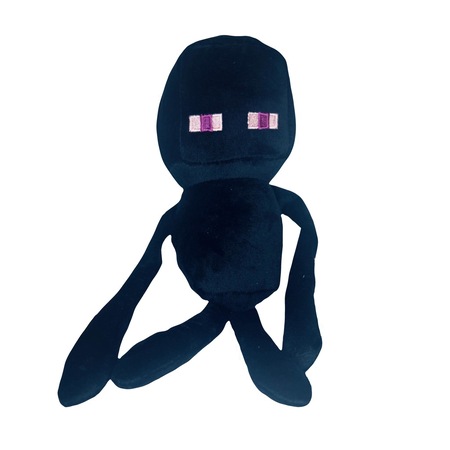 Jucarie de Plus ENDERMAN - Minecraft, Negru, 30cm - eMAG.ro
