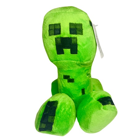 Jucarie de Plus CREEPER - Minecraft, Verde, 22cm - eMAG.ro