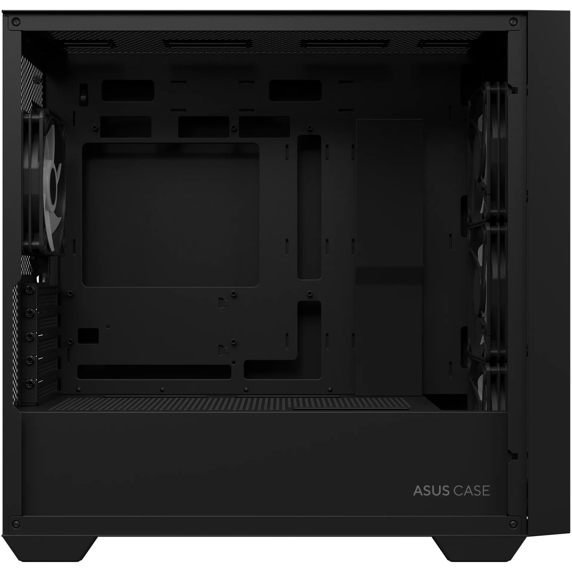 Carcasa PC ASUS A21 Tempered Glass, Micro-ATX, Negru - eMAG.ro