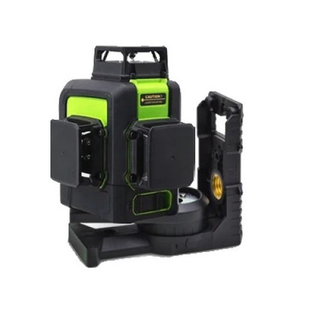 Nivela laser 3D, 12 linii, auto-nivelare, negru/verde - eMAG.ro