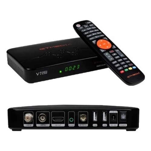 Receptor Satelit DVB-S/S2/S2X+T/T2, Multi-room, V7 PRO cu WiFi, Stecher EU - eMAG.ro