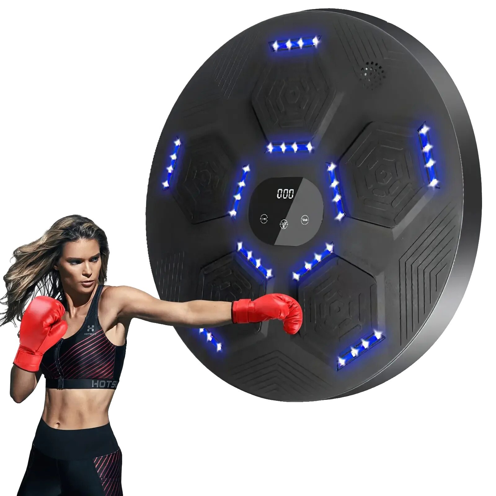 Aparat box, model LED, negru, 16.5x16.5x2.8 inches - eMAG.ro
