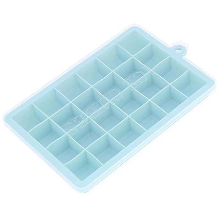 Forma Pentru Gheata cu Capac, Model Cub, Din Silicon, 24 Cuburi ...