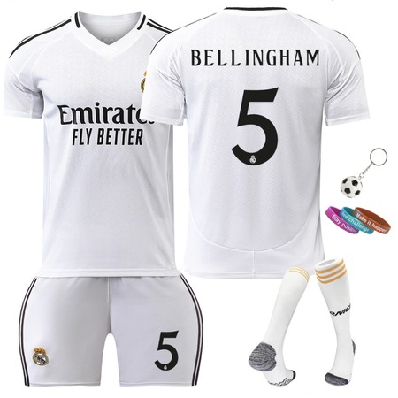 Echipament sportiv copii Nr.5 Bellingham, MzcrJosv ®, Sezonul 2024/2025 ...
